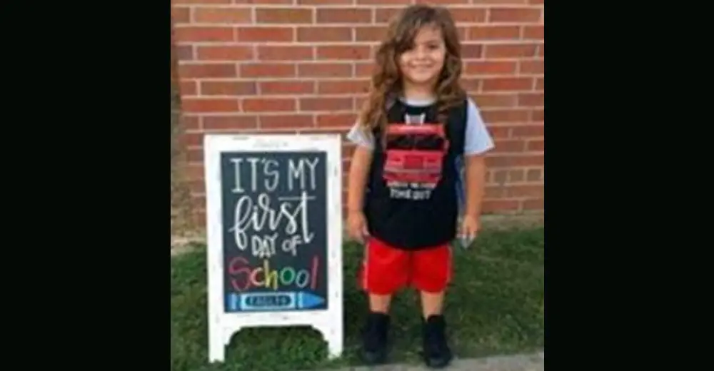 Boy Sent Home From First Day Of School For Infuriating Reason (Photos ...