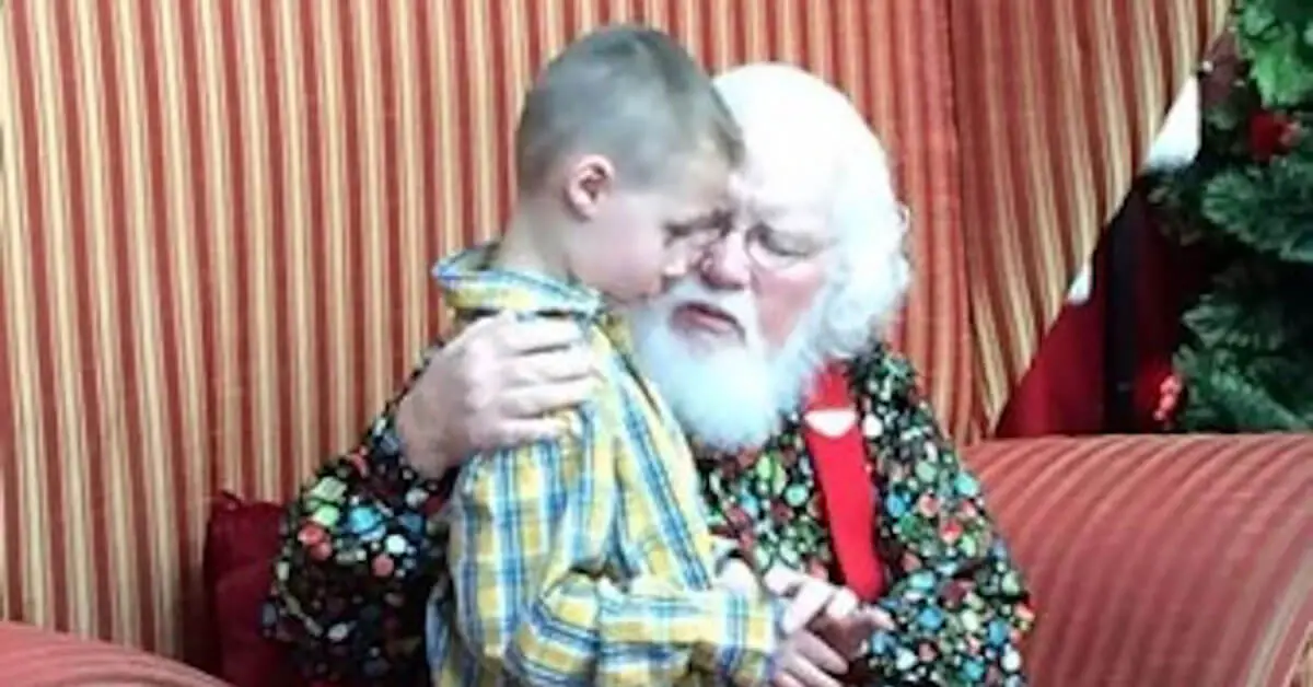 Little Boy Confesses About His Autism, Santa Says 'It’s OK To Be You'